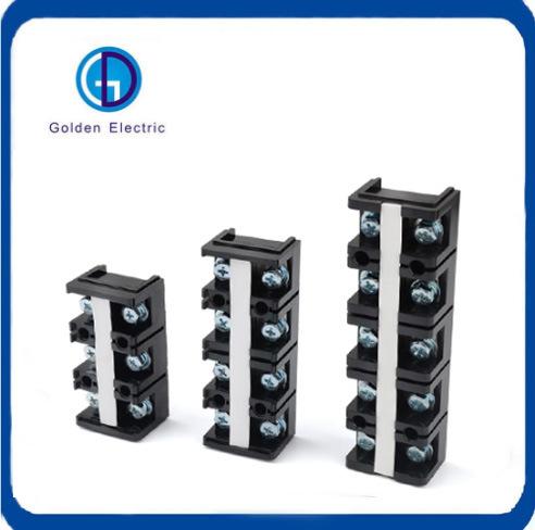 Tc Series 600V Double Raw Screw Electrical Terminal Block