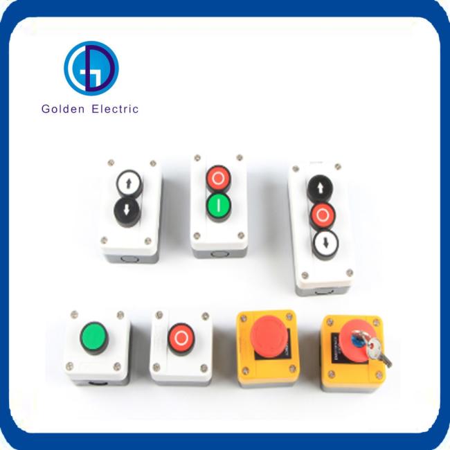 Electrical Push Button Switch Control Box with Push Button Switch Switch Box Control Switch Panel Parts