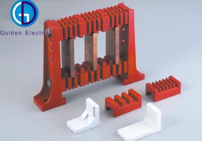 Mns 20X30 Busbar Insulators, Insulated Copper Conductor Busbar M6 Screw Isolator Busbar