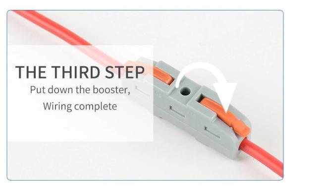 Mini Wire Electrical 2 in 6 out Terminal Blocks Connector