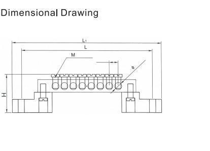 DIN Rail Universal Compact Wire Connector Terminal Block