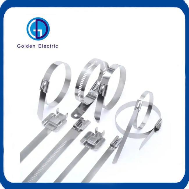 Customized White/Black Self-Locking Nylon PA66 Cable Ties Plastic Cable Tie