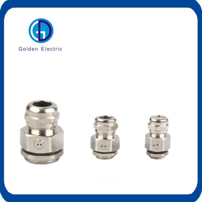 Jx Hot Sale IP68 Waterproof Brass EMC Anti-Magnet Type Cable Gland