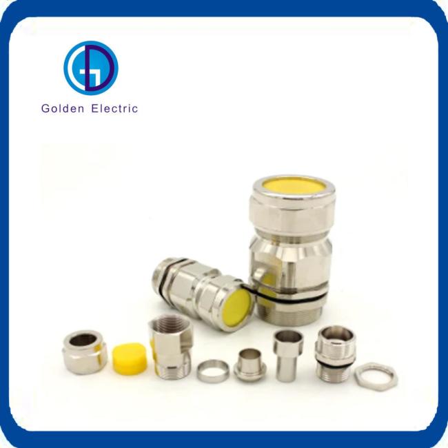 Wholesale High Quality IP66 IP68 Explosion-Proof Ex Metal Nickel Plated Brass Cable Gland