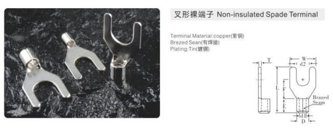 Crimp Terminal Tinned Wire Terminal Connector Wire Connector Copper Cable Lug