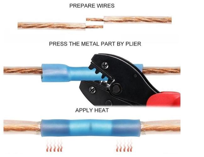 BHT Heat Shrink Butt Cable Connectors Kit