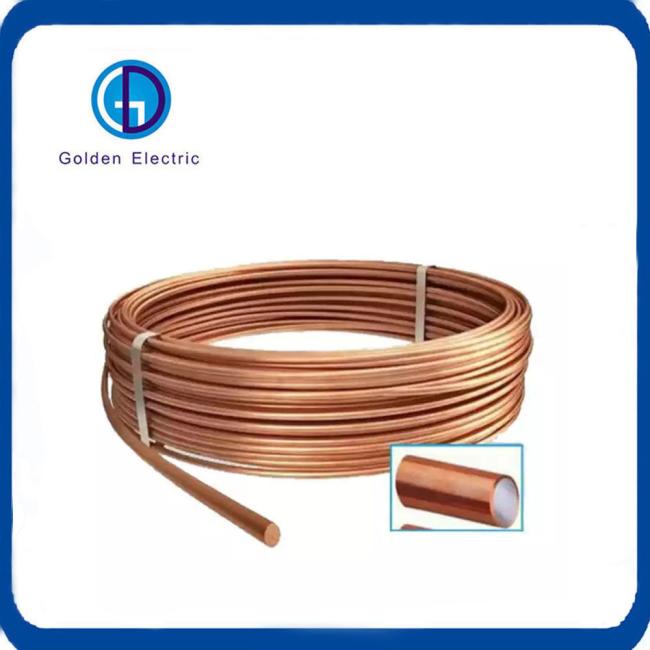 Copper Plating Earth Grounding Rod with Clamp for Electric Fence Lightning Protection