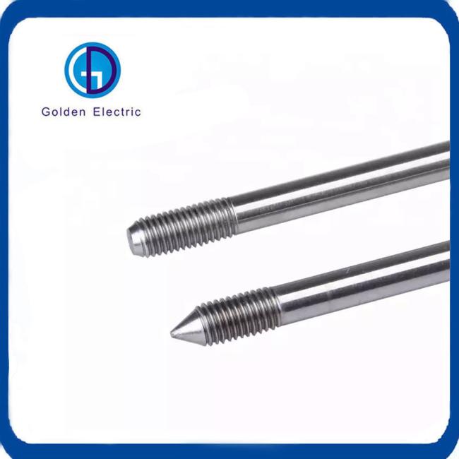 Copper Plating Earth Grounding Rod with Clamp for Electric Fence Lightning Protection