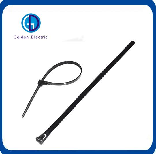 Factory Direct 4.8*200 mm Releasable Cable Ties Reusable Plastic Nylon Cable Tie