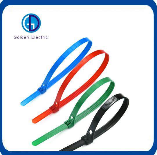 Factory Direct 4.8*200 mm Releasable Cable Ties Reusable Plastic Nylon Cable Tie