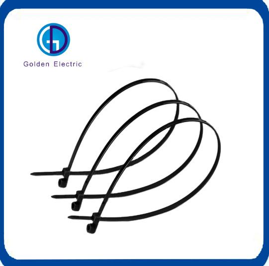 Jagasl Factory Sale Various Widely Used Plastic Nylon Push Fit Mountable Head Cable Tie with Round Head