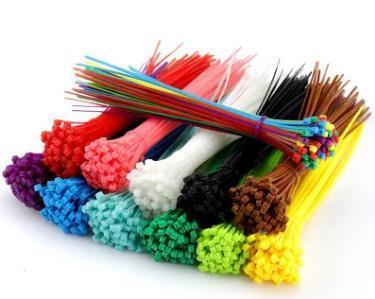 Colored Soft Releasable Self -Locking Type Plastic Cable Ties Nylon Zip Ties