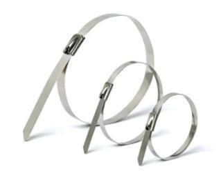 Wire Tie High Quality 304/316 Stainless Steel Cable Tie Customized Color Black Self Locking Plastic Nylon 66 Cable Tie