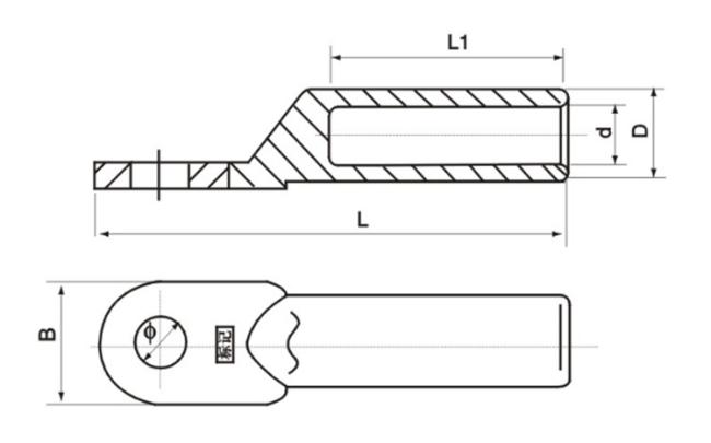 2021 China Factory Custom/Wholesale Low Price Terminal Lug Copper Aluminium Cable Lugs