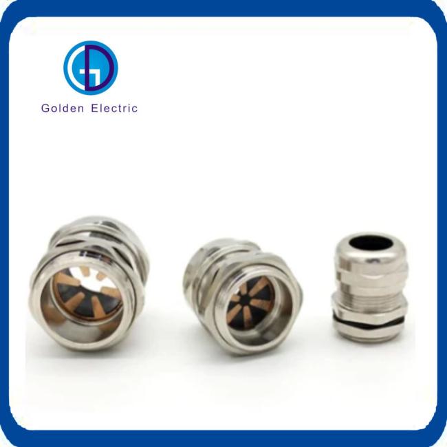 Electrical M10/12/20/36 Pg 7/8/9 IP68 Waterproof Explosion 316 Stainless Steel Nickel Brass Metal Cable Glands