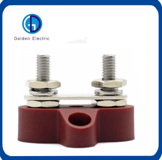 Battery Power Distribution Block Power Single Heavy-Duty Terminal Studs Distribution Dual M8 Terminal Studs Bus Bar
