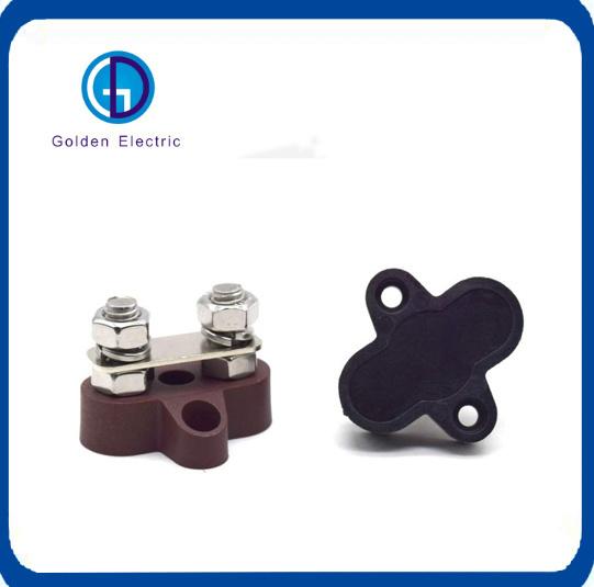Battery Power Distribution Block Power Single Heavy-Duty Terminal Studs Distribution Dual M8 Terminal Studs Bus Bar