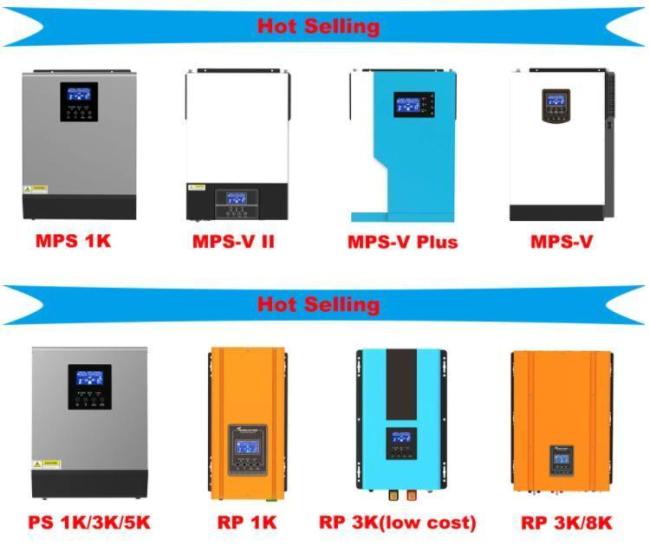 Solar Inverter and Controller All-in-One Low Frequency 1kw/2kw/3kw/5kw Pure Sine Wave Converter Hybrid Solar off Grid Inverter