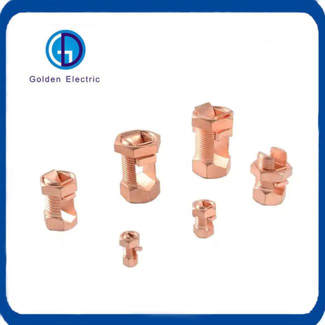 Low Price Brass Grounding Rod Earthing a Clamp Electrical Line Fittings for 3/4" Ground Rod