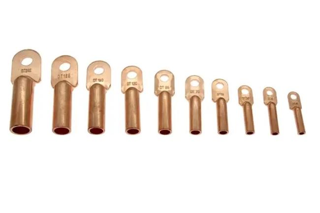 Hot Selling Copper Aluminium Bare Connecting Terminal Naked Cable Lug Weld Cable Terminal Lugs