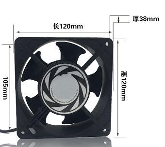 DC High Speed Low Noise Hot Sale Axil Fan Cooling Fan Ventilation Fan Use for Building and Machine Air Ventilation