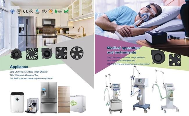 DC High Speed Low Noise Hot Sale Axil Fan Cooling Fan Ventilation Fan Use for Building and Machine Air Ventilation