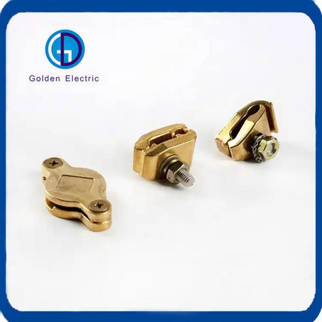 High Quality Electrical C Clamp Grounding Electric Cable Earthing Copper C Clamp