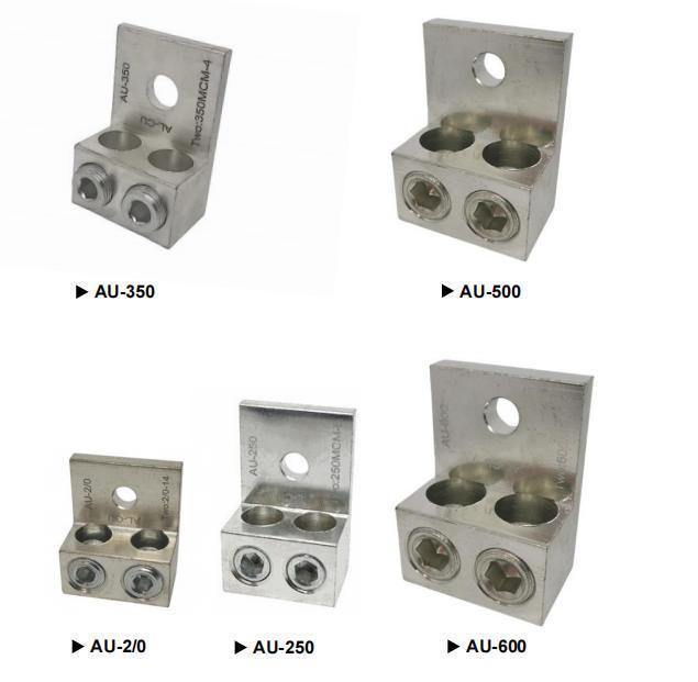 Double Conductor Single Hole Double Hole Aluminum Terminal Lugs