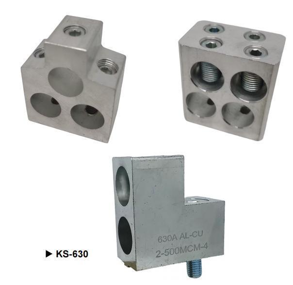 Double Conductor Single Hole Double Hole Aluminum Terminal Lugs