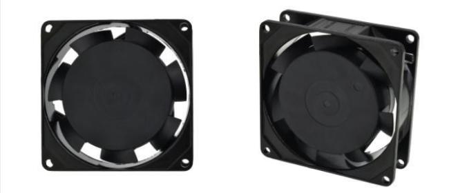 AC Brushless Cooling Axial Exhuast Aluminum Cabinet Ventilation Fan