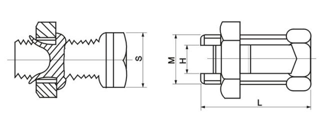 Brass/Copper Coated Brass/Aluminium Grounding Connection Copper Split Bolt Connector
