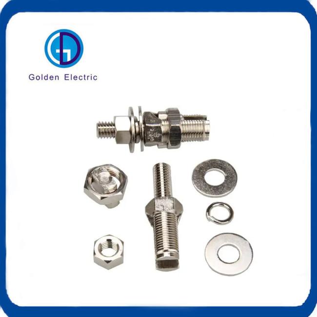 Brass/Copper Coated Brass/Aluminium Grounding Connection Copper Split Bolt Connector