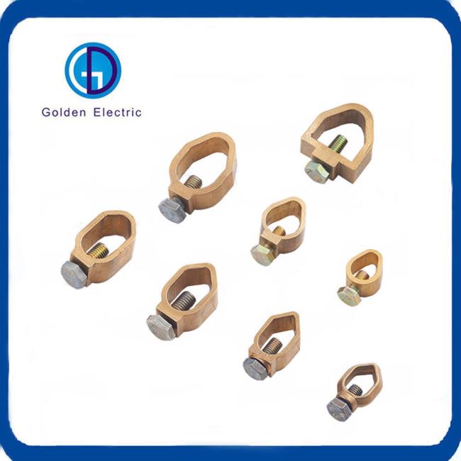 50mm2 70mm2 95mm2 Brass Round to Round Connectors Earthing Cross Jointing Clamps