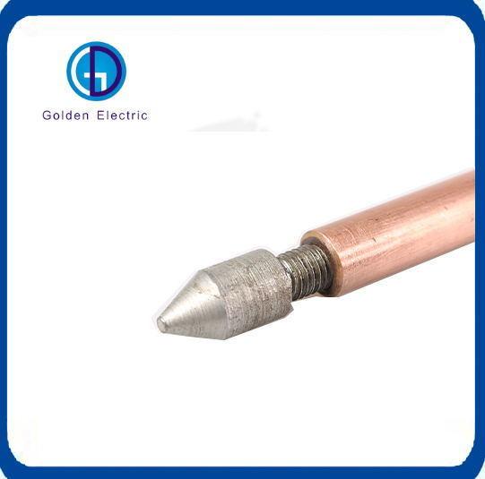 Chinese Copper Rod Manufacturer Solid Copper Earth Rods Pure Copper Ground Rod for Wholesale