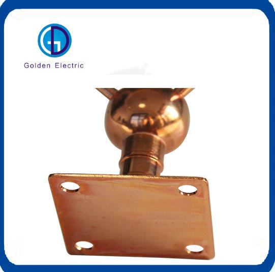 2022 China Lightning Protection Grounding System Supplier Copper 21kv Lightening Rod 22kv Lightning Arrester for Sale
