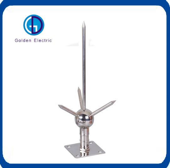 2022 China Lightning Protection Grounding System Supplier Copper 21kv Lightening Rod 22kv Lightning Arrester for Sale
