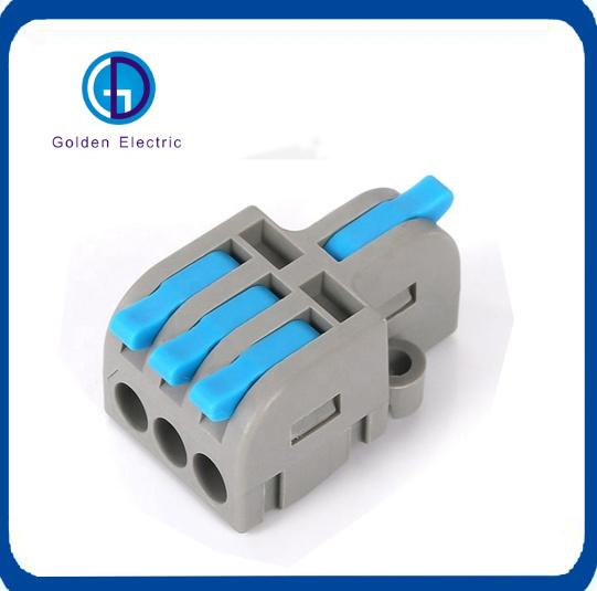 DIY Panel Mounted Reusable Junction Box Lever Nut Fast Connector 32A Electrical Wire Connector
