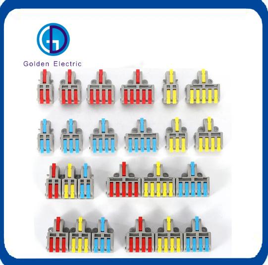 DIY Panel Mounted Reusable Junction Box Lever Nut Fast Connector 32A Electrical Wire Connector