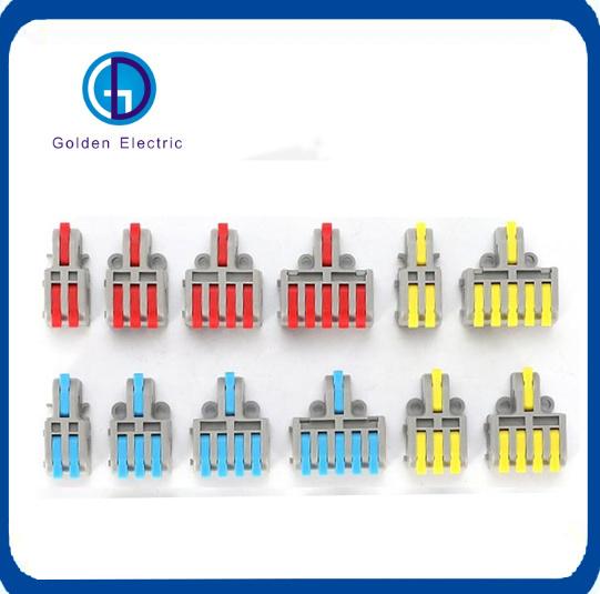 DIY Panel Mounted Reusable Junction Box Lever Nut Fast Connector 32A Electrical Wire Connector
