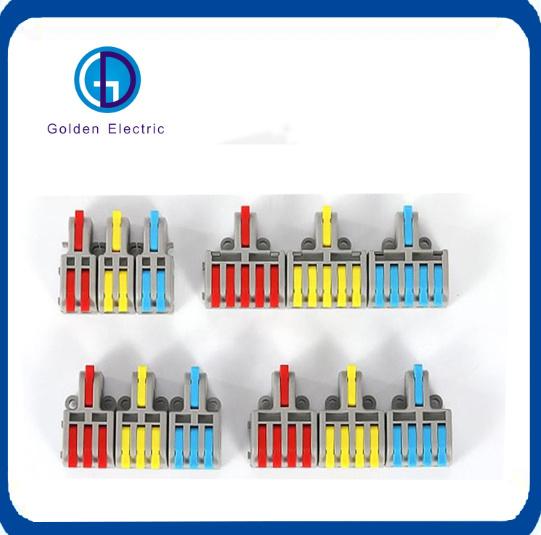 DIY Panel Mounted Reusable Junction Box Lever Nut Fast Connector 32A Electrical Wire Connector