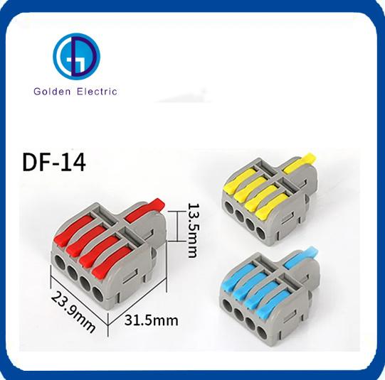 DIY Panel Mounted Reusable Junction Box Lever Nut Fast Connector 32A Electrical Wire Connector