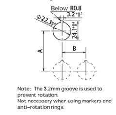 Plastic Button Fxby6 Momentary Switch Self-Recovery 22mm IP65 10A 1no Red Green Blue White