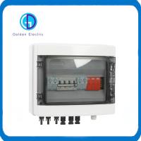 Quality PV4/1 4 Strings Solar PV Combiner Box 4 In 1 Out Plastic Combiner Box 15A for sale