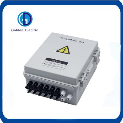 China Plastic Solar PV Combiner Box 2/3/4 input 1 output DC500V DC1000V for sale