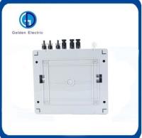 China Cheap Plastic Type 2 Strings 3 String 4 Strings PV Combiner Box 1000VDC With SPD And Fuse for sale