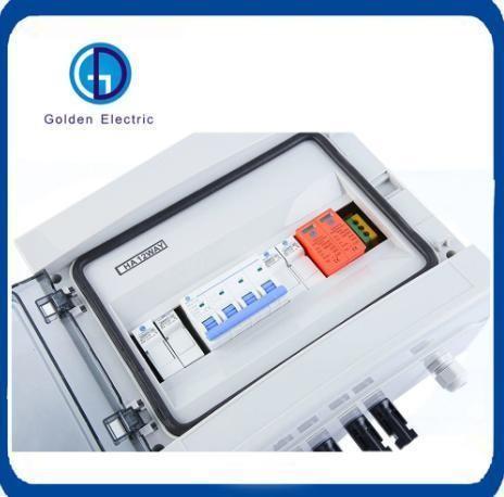 Quality Gd-PV4/1 Waterproof PV Array Combiner Box Wall Mounting With Fuse Holder for sale