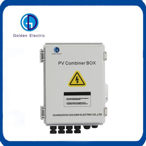 Quality Solar Energy 2 String PV Combiner Box Waterproof IP65 Streamlined Installation for sale