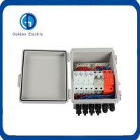 China Plastic Shell 6 Ways Solar Panel Combiner Box All Packaged For Solar Power System for sale
