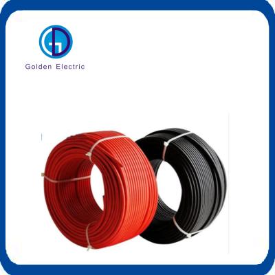 China Wear Resistant Round 10mm PV Cable Customized For AC1000V Solar PV System for sale