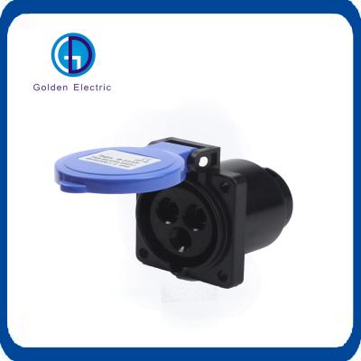 China Industrial Waterproof IP67 Male and Female Plug Socket Coupler Connector for Outdoor for sale